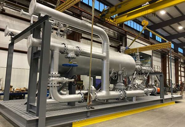 Packaged Pump Skid | Fab Projects | Sawyer Fabrication - Tulsa, OK