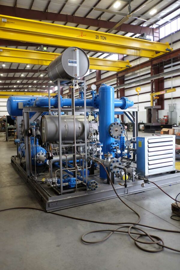 Modular Process Skid Fabrication - Sawyer Fabrication, Tulsa, OK