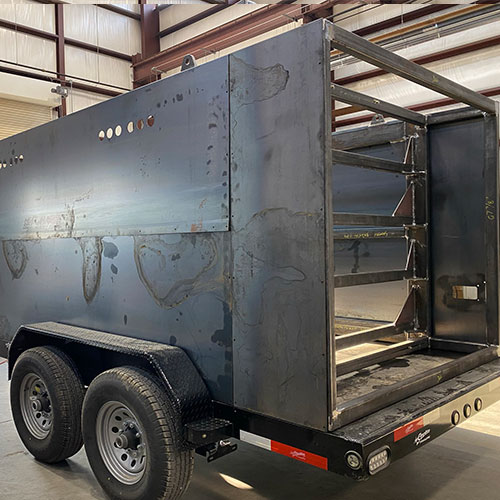 Natural Gas Transport Trailer - Sawyer Fabrication