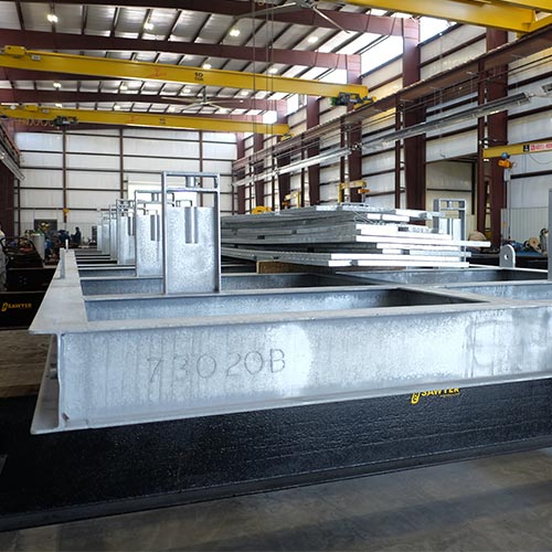 Galvanized Skids | Custom built by Sawyer Fabrication