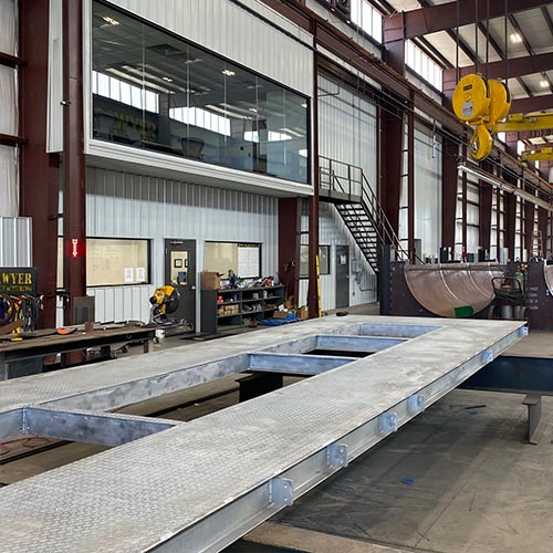 Galvanized Skids | Custom built by Sawyer Fabrication