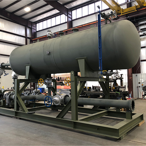 Industrial Pump Skid | Projects | Sawyer Fabrication - Tulsa, OK