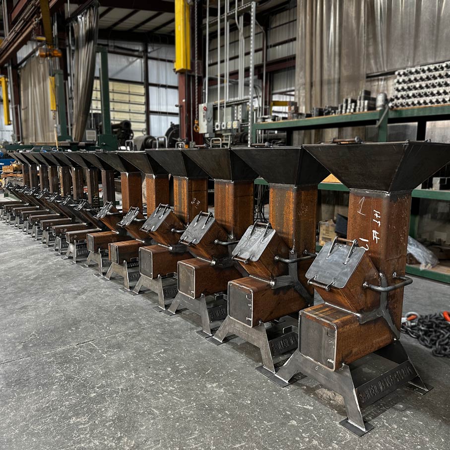Custom Rocket Stoves - Sawyer Fabrication