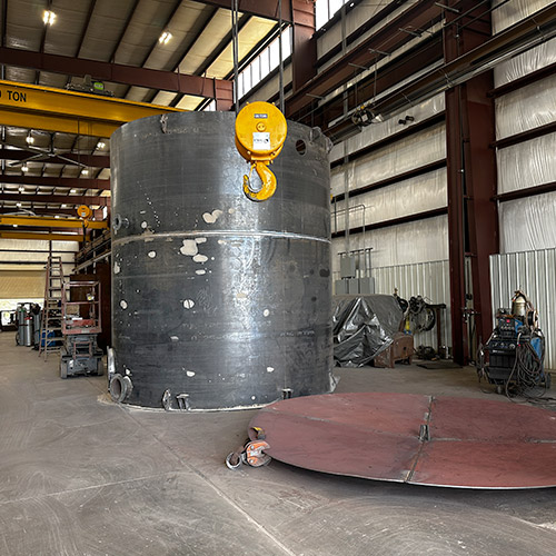 Water Detention Tank - Sawyer Fabrication