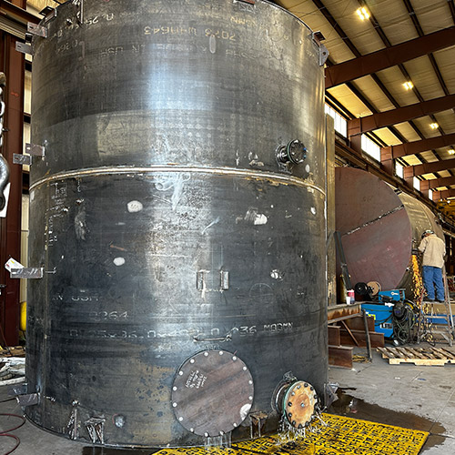 Water Detention Tank - Sawyer Fabrication