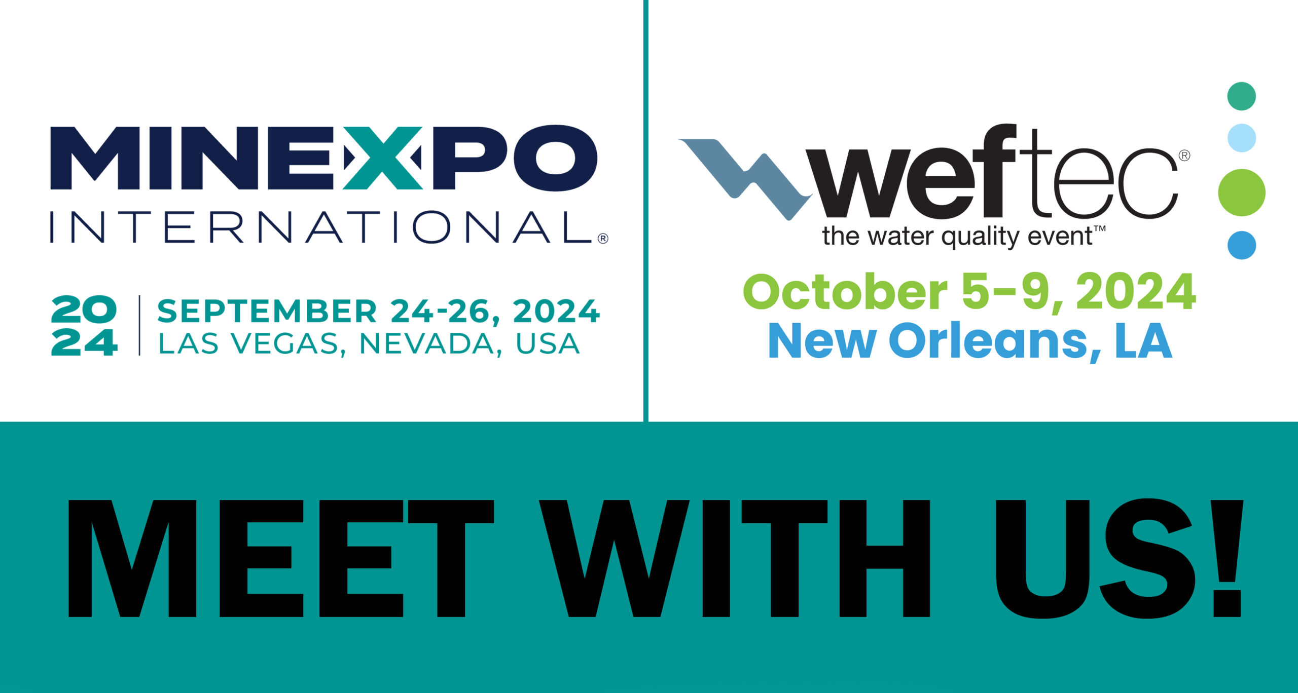 MINExpo & WEFTEC 2024 | Custom Fabrication Solutions